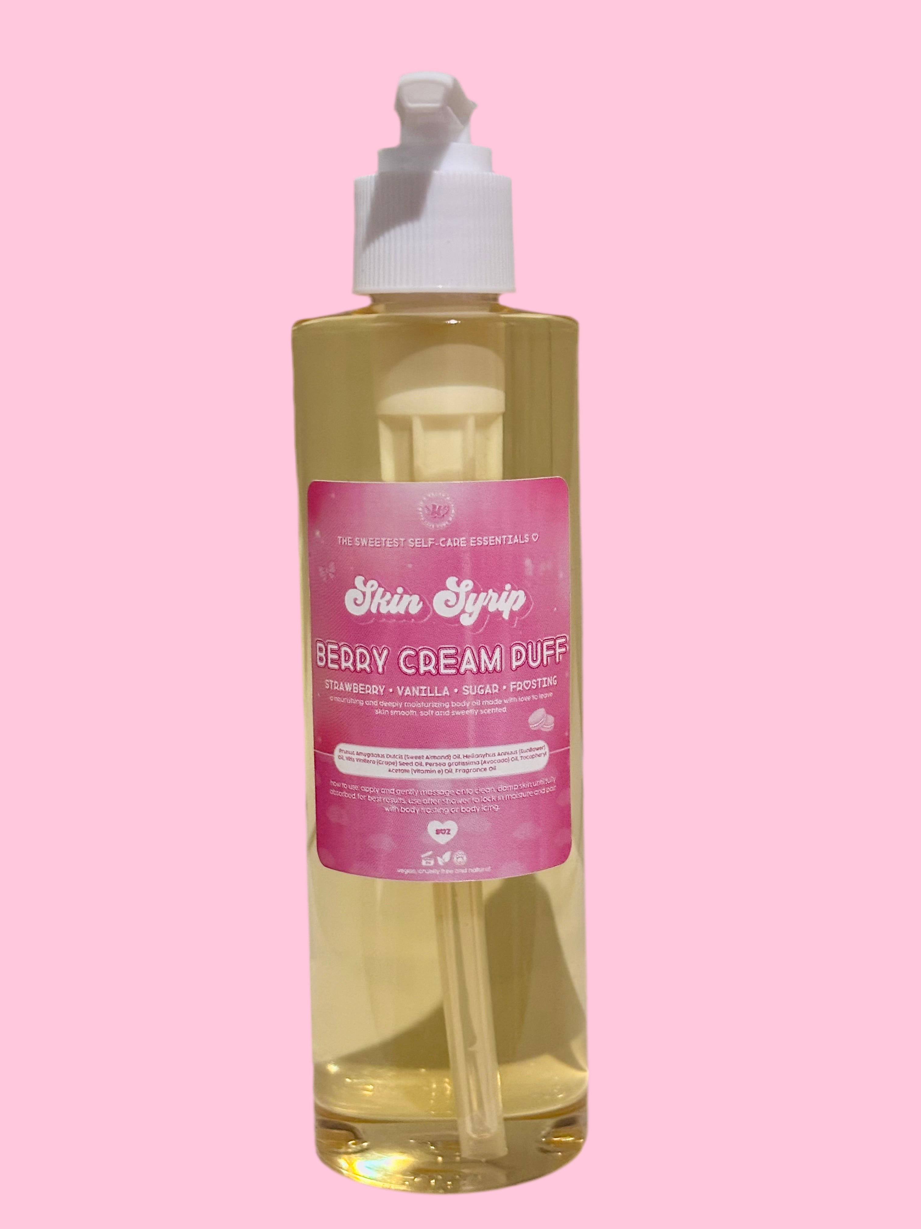 berry cream puff skin syrup – Ukiyo Cosmetics ♡︎